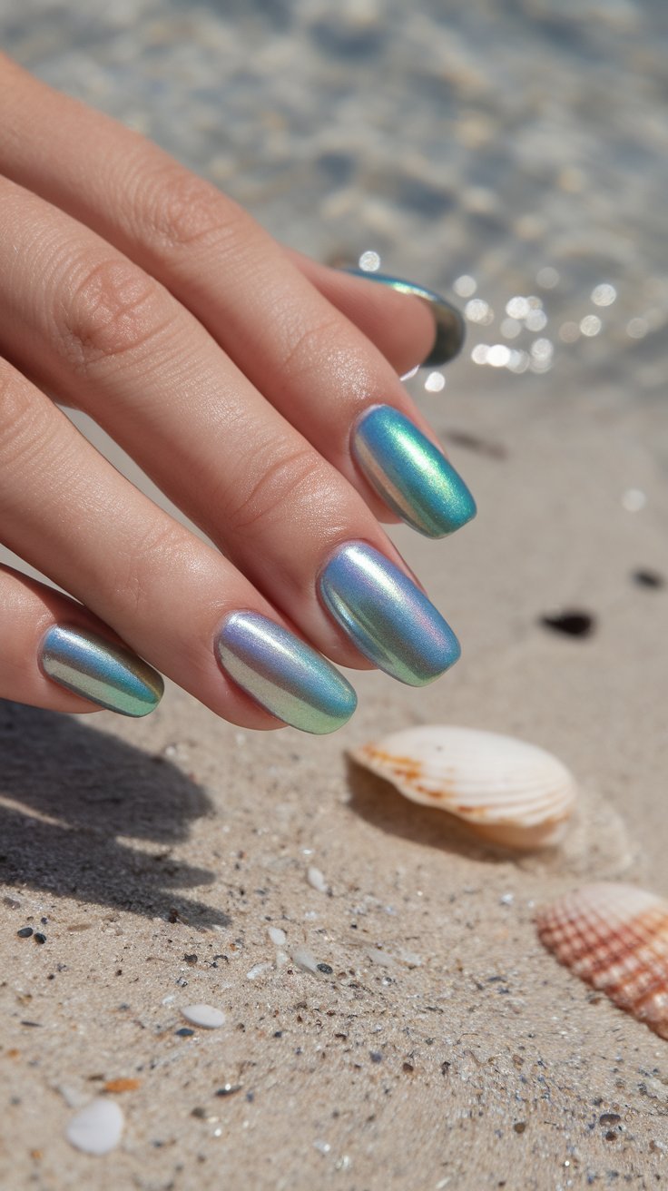 22 Simple Beach Nails for a Chic Look – Dollar O Rama Style